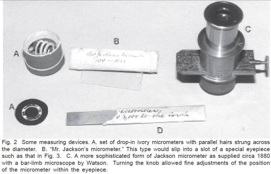 ANTIQUE MICROSCOPE ACCESSORIES
