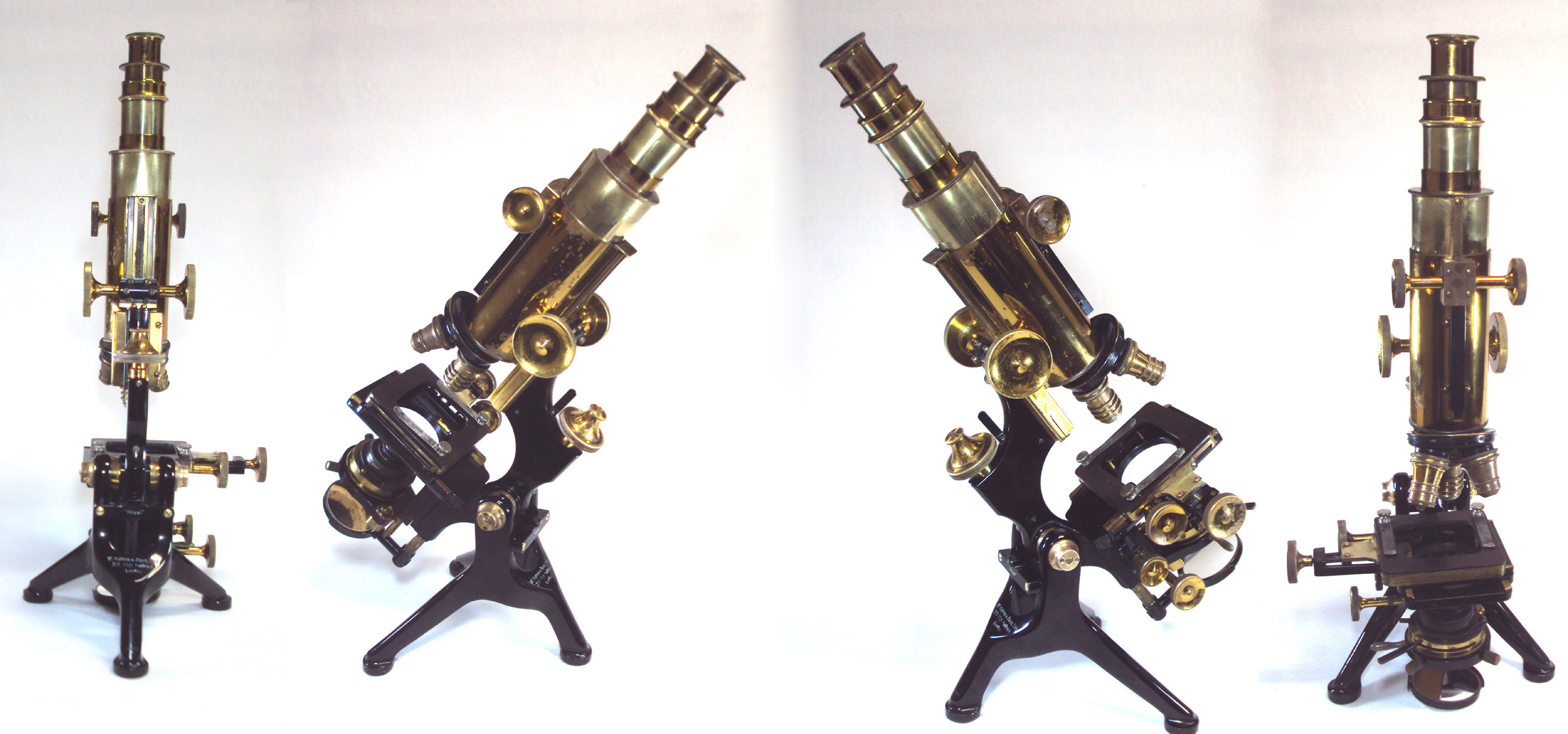 WATSON & SONS Ltd 'ROYAL' MICROSCOPE