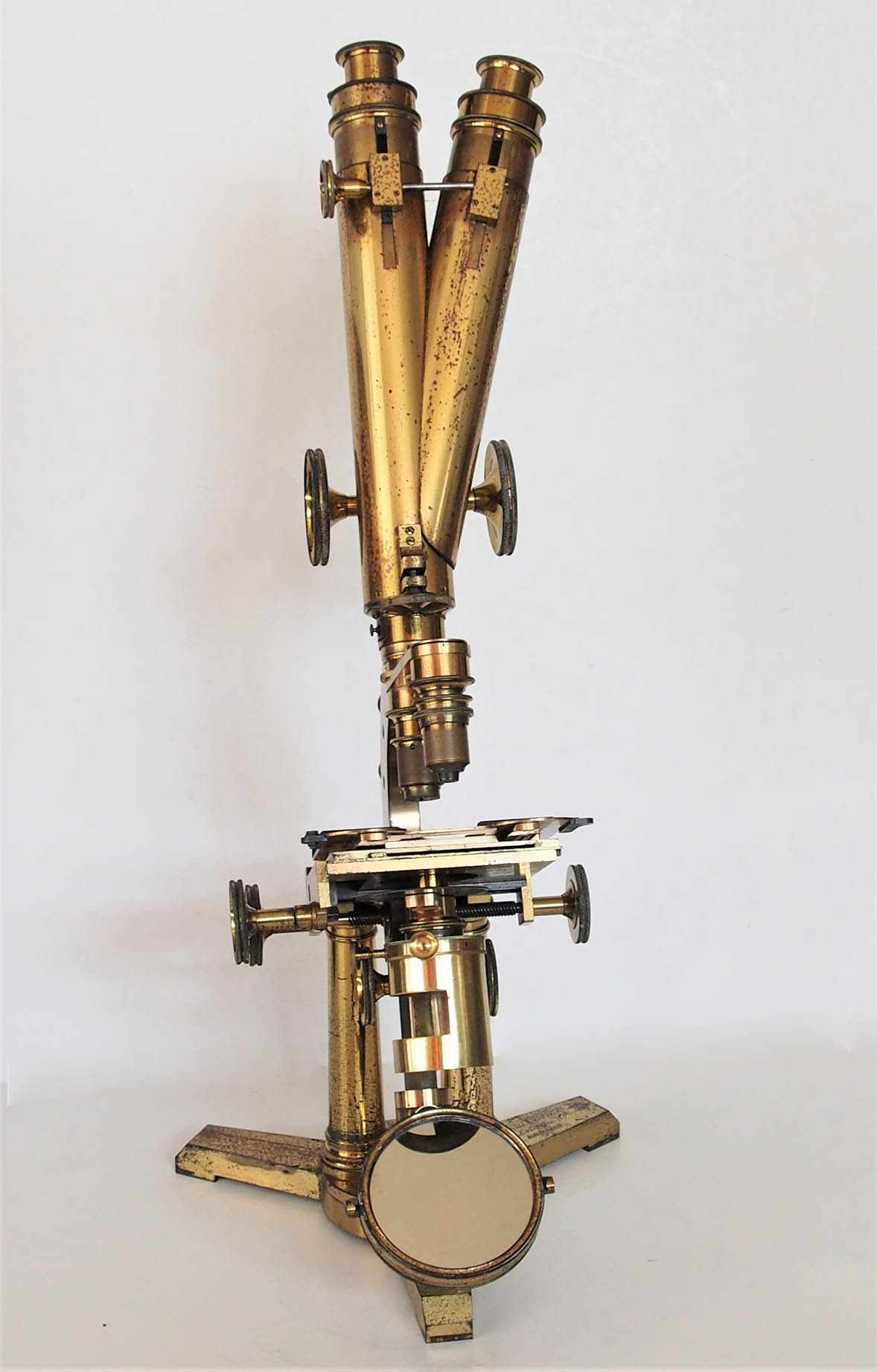 Rimmington's Smith and Beck Best No 1 Binocular Microscope