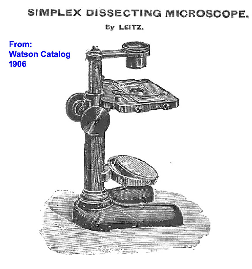 WATSON DISSECTING MICROSCOPE